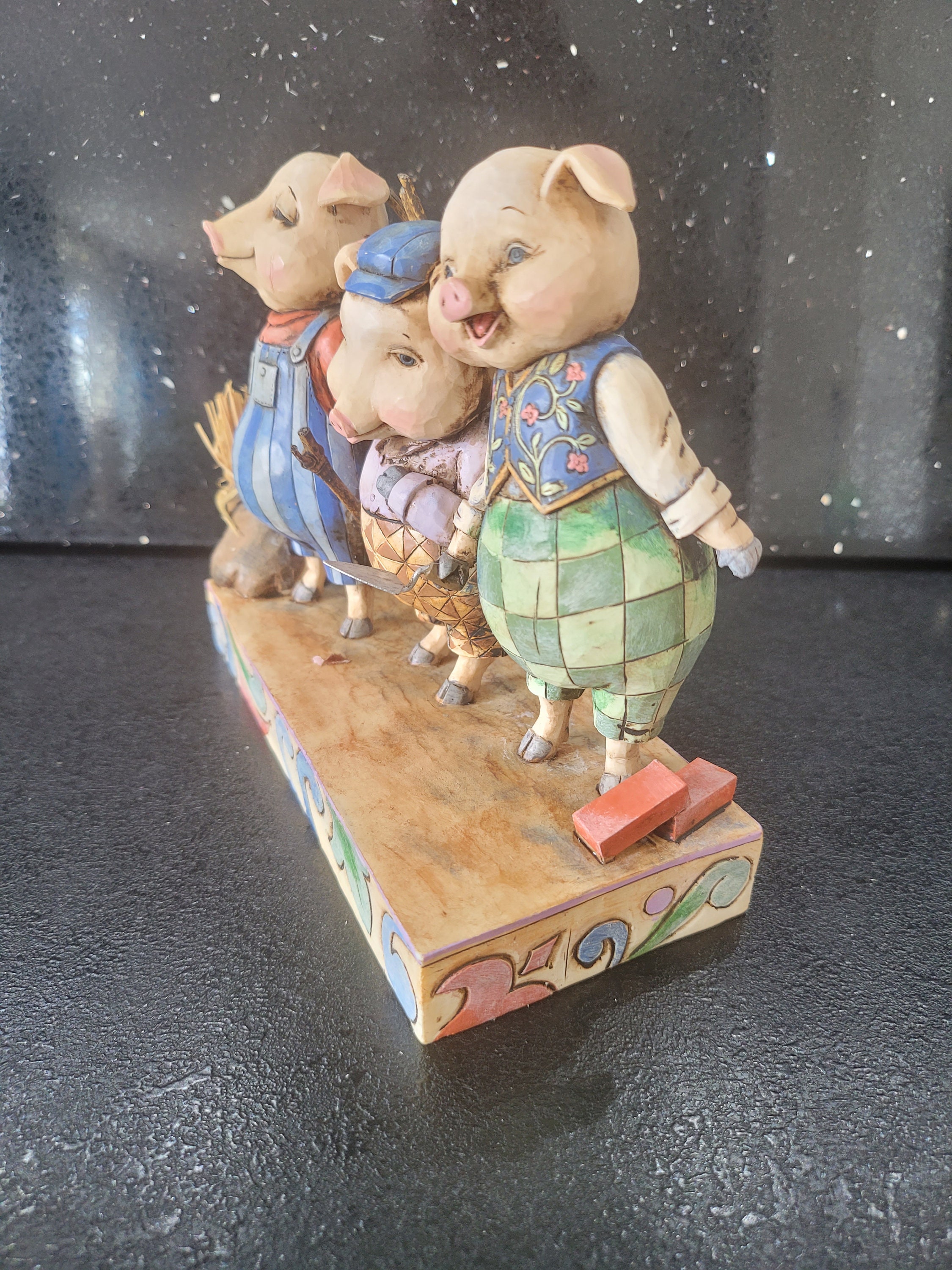 Jim Shore, Chinny-chin-chins - 3 Little Pigs 2008 - Etsy