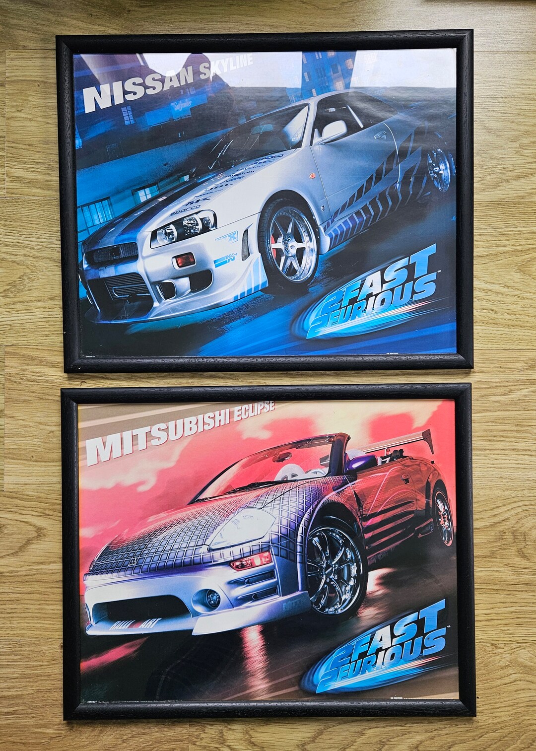 Set of Framed '2fast 2 Furious' Prints From the 2003 Film - Etsy