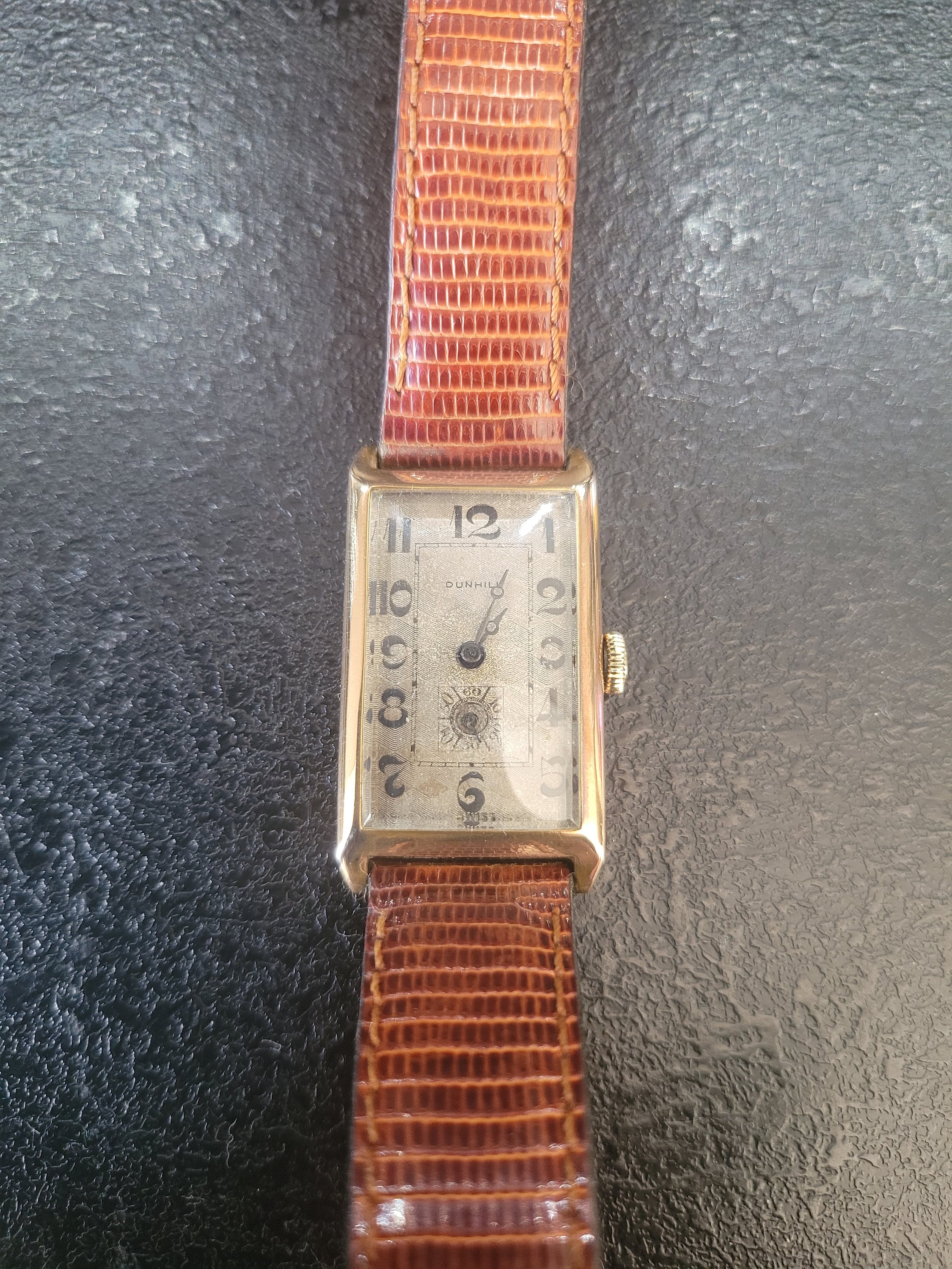 Antique Dunhill Mens Gold Watch -circa 1910 - Etsy