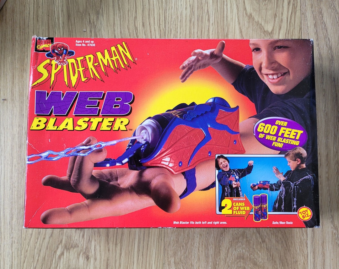 Spiderman Web Blaster- Toy Biz 1998 - Etsy