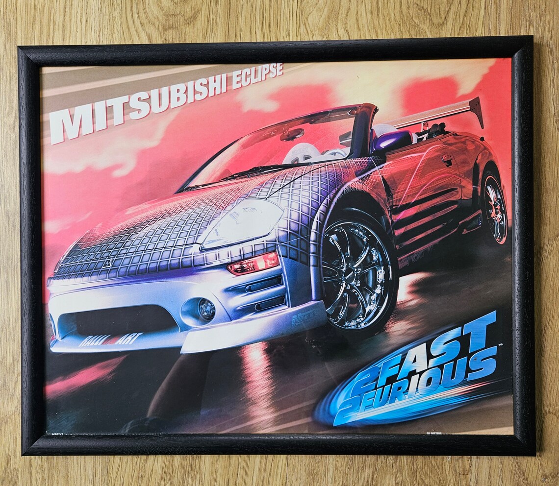 Set of Framed '2fast 2 Furious' Prints From the 2003 Film - Etsy