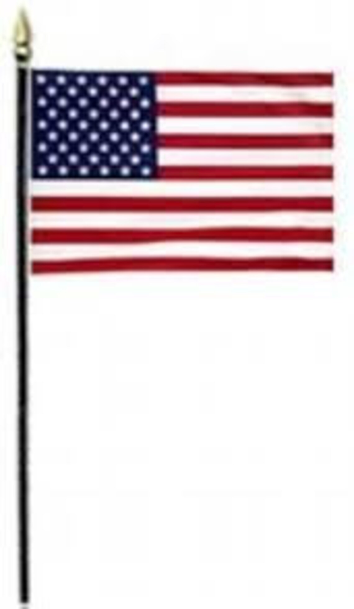 Free Shipping. Miniature American Flags - Set of Six - Etsy