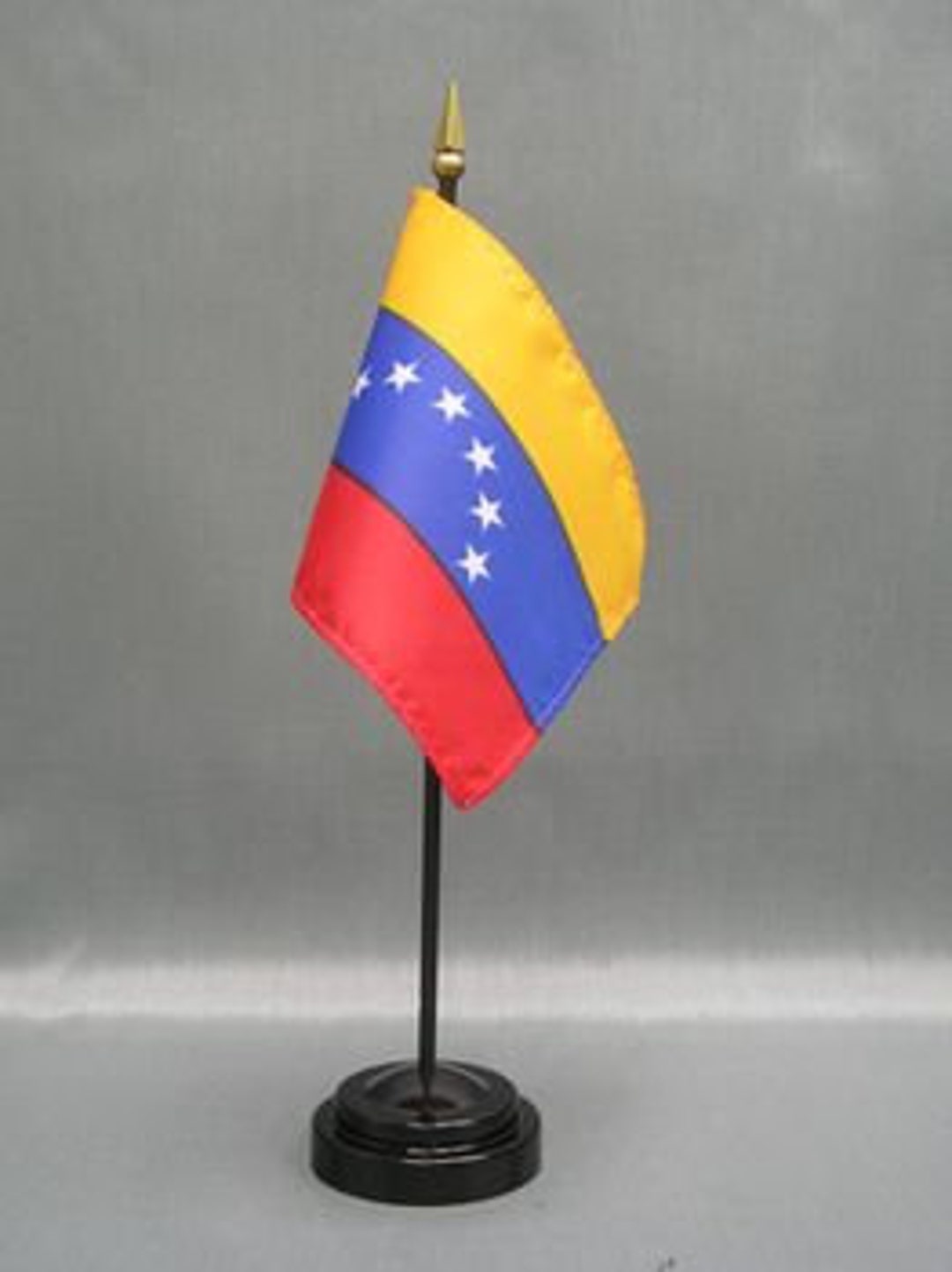 Venezuela Miniature Flag 4"x6" With Base Small Venezuela Flag Venezuela ...