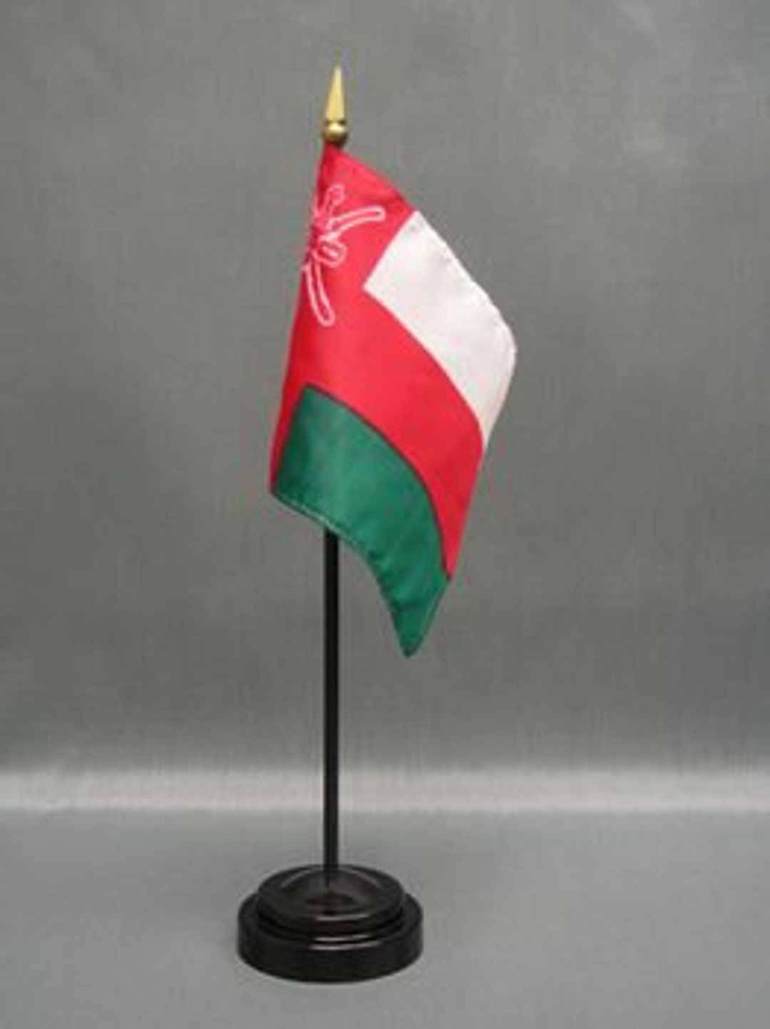 Oman Miniature Flag 4x6 Inches – Small Desk Flag, Made in USA, Office ...