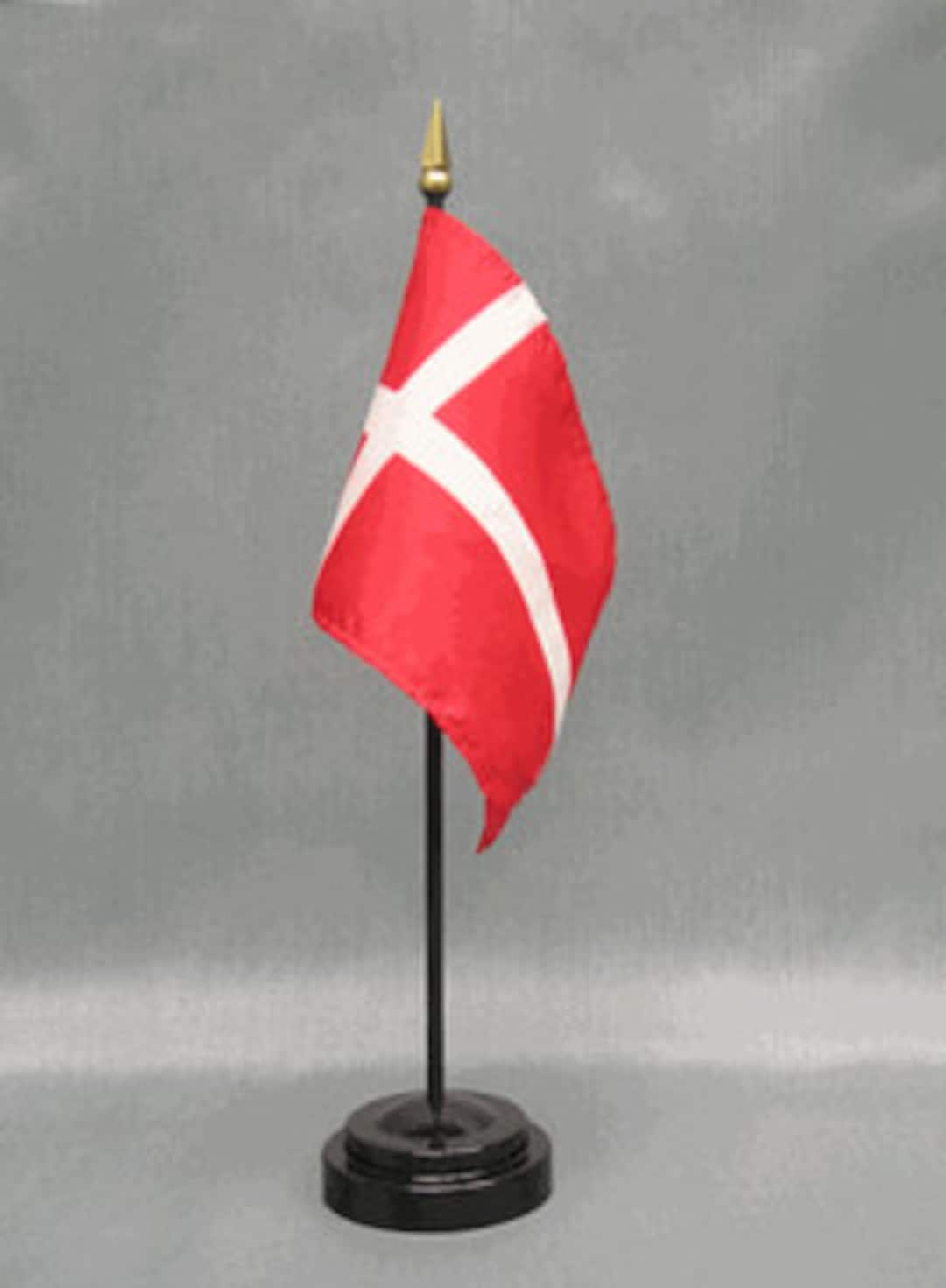 Denmark Mini Flag With Flag Stand. Over 200 International Countries and ...