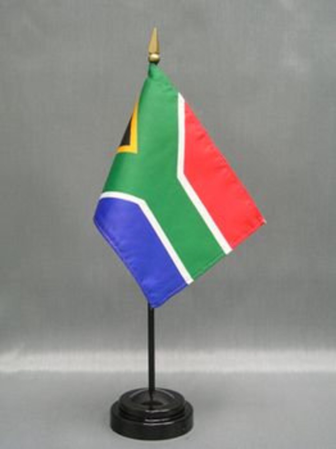 Four X Six Inch South Africa Mini Flag With Flag Stand. Over 200 ...