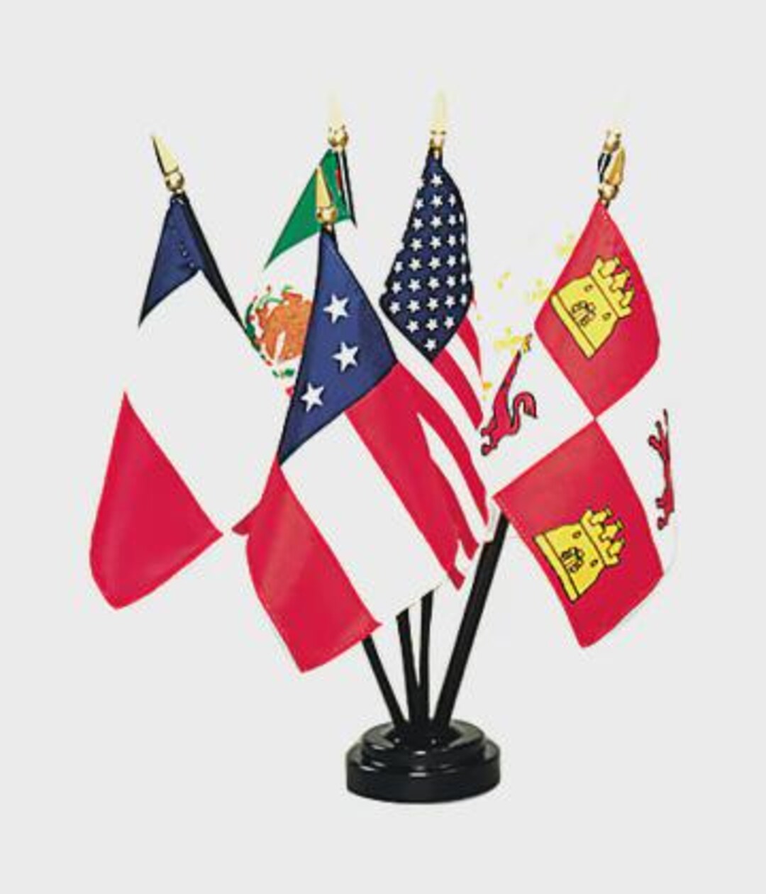 Six Flags of Texas Miniature Set, 4" X 6" - Etsy