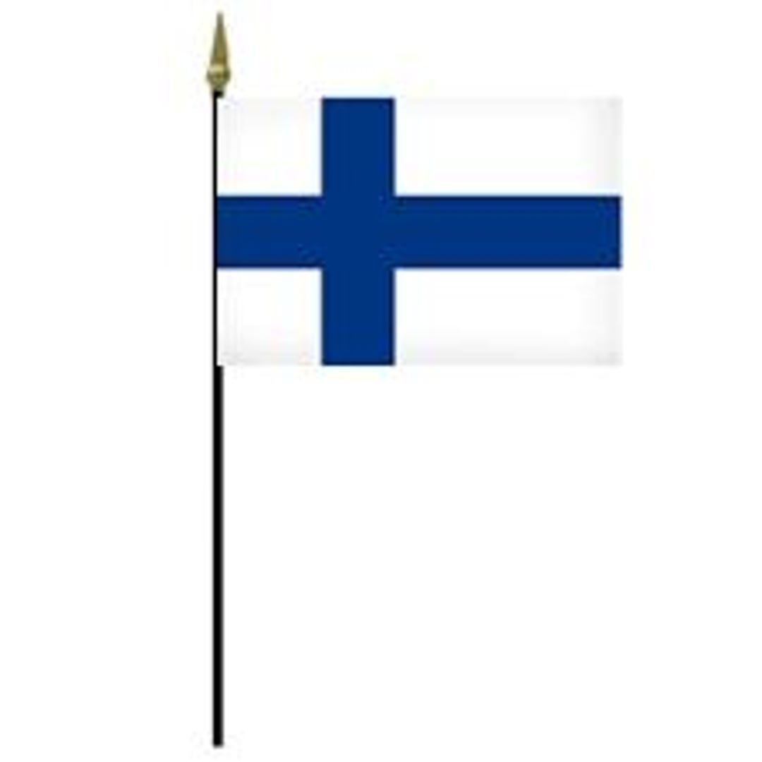 Finland Flag Eight X Twelve Inches. Finland Miniature Flag, Finnish ...