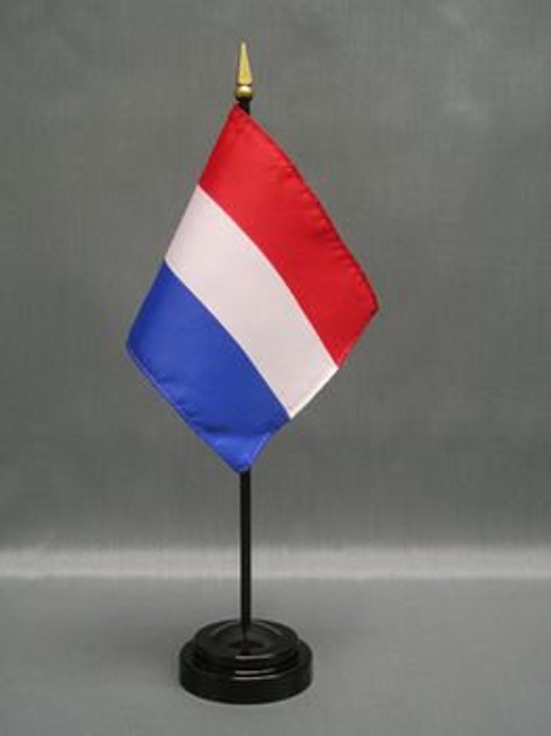 Netherlands Miniature Flag 4"x6" With Base Small Netherlands Flag ...