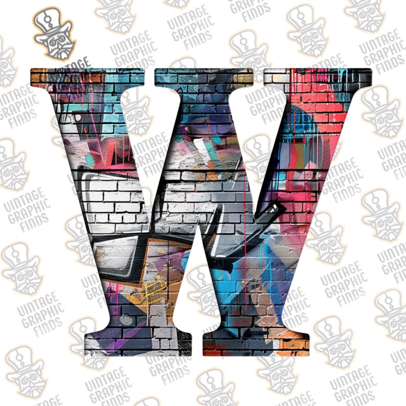 Graffiti Clipart, Urban Alphabet, Street Art Clipart, Urban Font ...