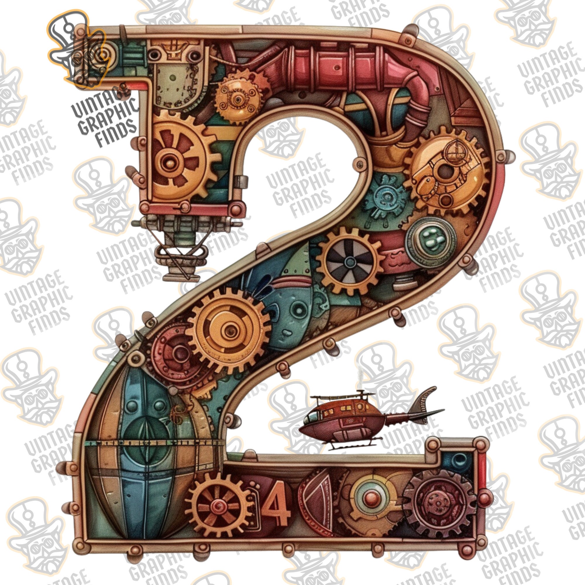 Airship Clipart, Comic Clipart, Steampunk Airships, Steampunk Clipart ...