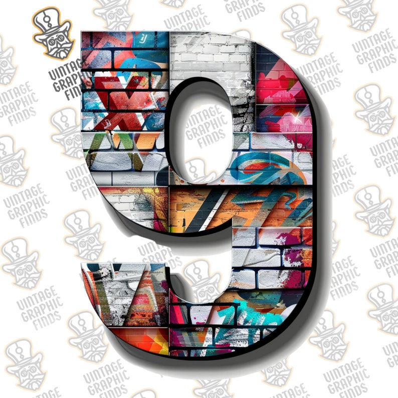 Graffiti Clipart, Urban Alphabet, Street Art Clipart, Urban Font ...