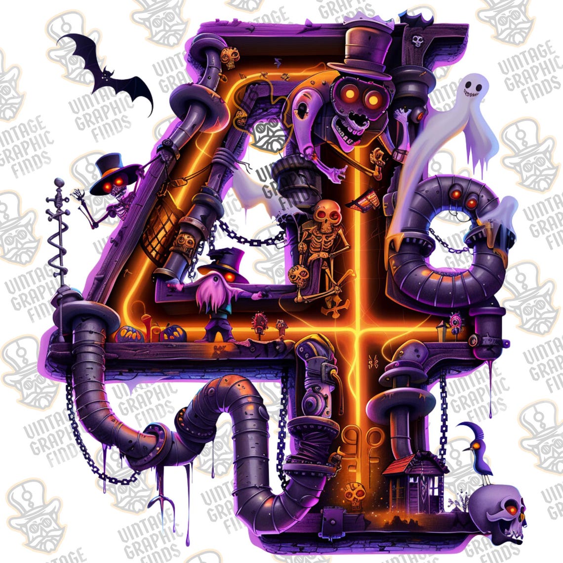 Halloween Alphabet Clipart, Halloween Letters Png, Halloween Alphabet ...