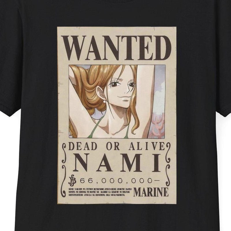 Nami One Piece Shirts - Etsy