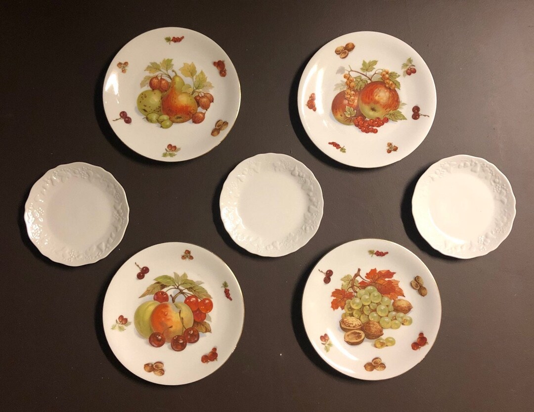 7 Plate Rustic Fruit Wall Collage - Etsy