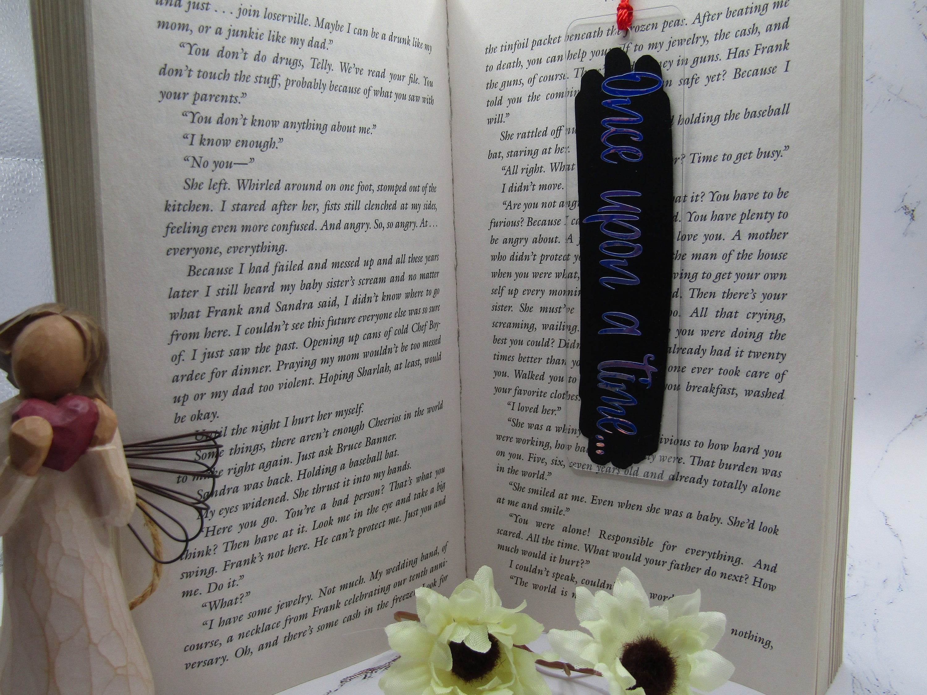 Custom Acrylic Book Mark Gift for Book Lover Birthday Gift Personalized ...