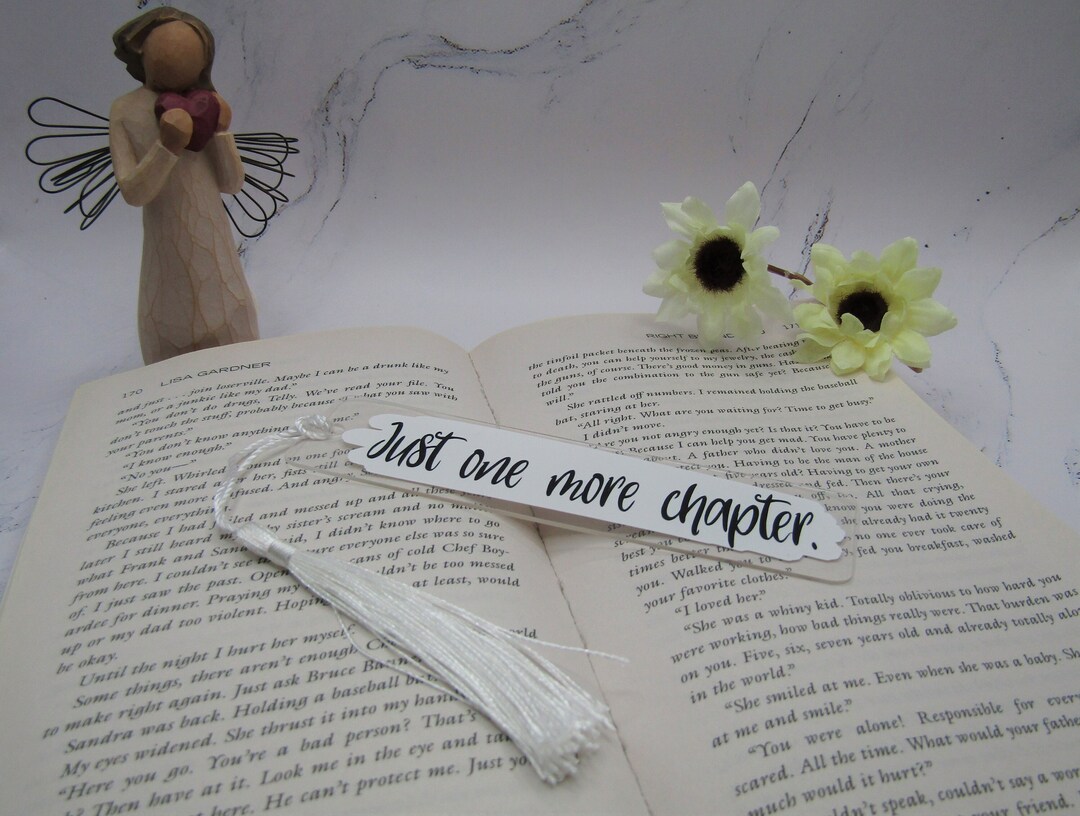 Custom Acrylic Book Mark Gift for Book Lover Birthday Gift Personalized ...