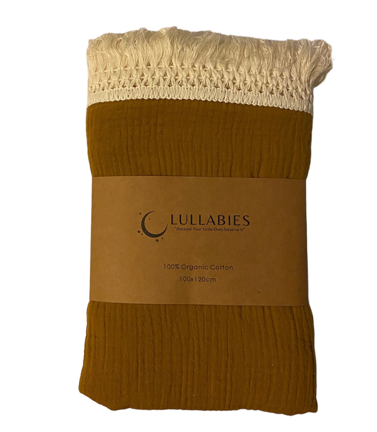 Lullabies Organic Cotton Tassel Muslin Swaddle Blanket Soft - Etsy