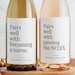 Pairs Well With Passing the NCLEX Becoming A Nurse Wine Label | 3.75x4 ...
