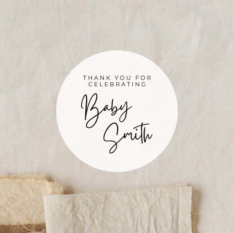 Baby Shower Labels - Etsy