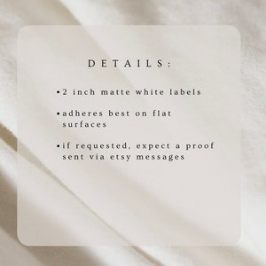 Welcome to the Wedding of Names + Date Labels | 2 Inch Round White ...