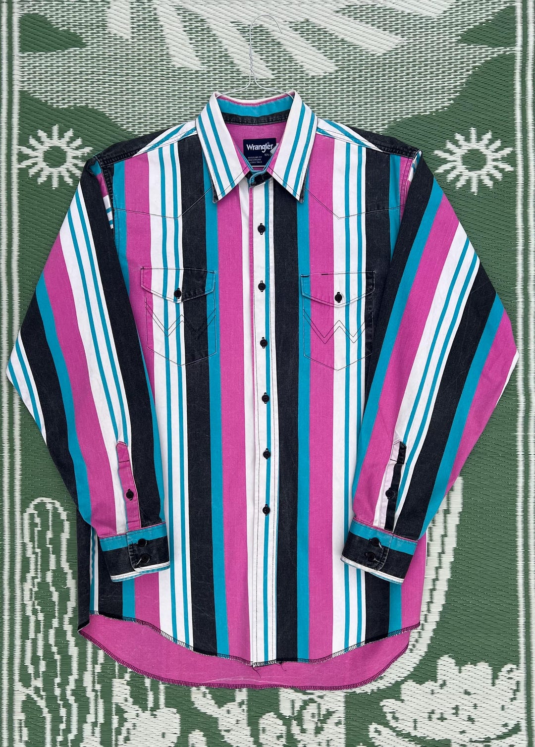 Vintage Wrangler Brushpopper Shirt - Etsy