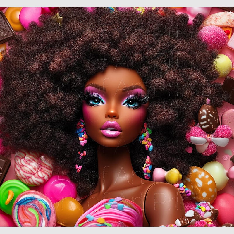 Barbie Art - Etsy