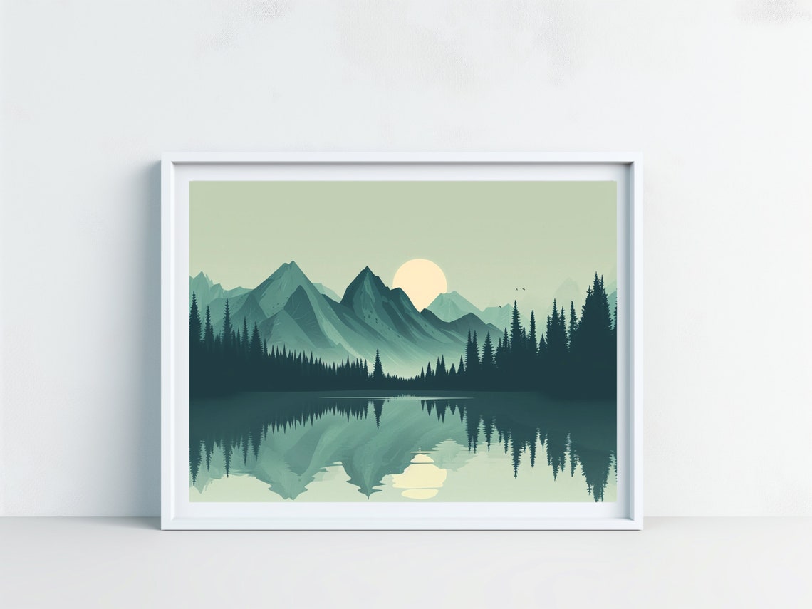 Modern Nature Scenes Collection for Frame TV & Apple TV Vibrant Digital ...