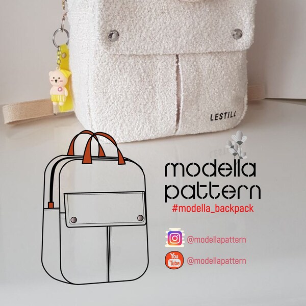 School Bag Pattern - Etsy