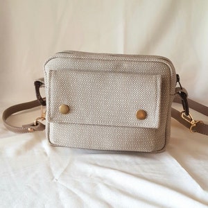 Mini Cross Bag Pattern Cross Bag With Pockets Canvas Tote Bag Digital ...