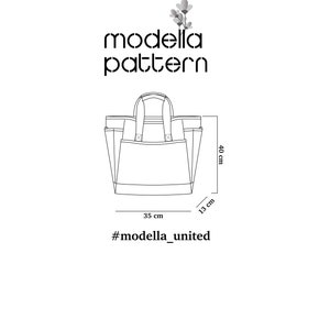 UNİTED Bag Pattern , Tote Bag With Pockets , Canvas Tote Bag , Digital ...