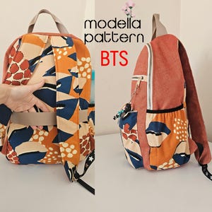 BTS Bag Pattern,backpack Sewing Pattern,canvas Totebag ,digital Pdf ...