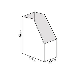 Magazine Box Template , Box Template ,pdf Template ,printable Box ...