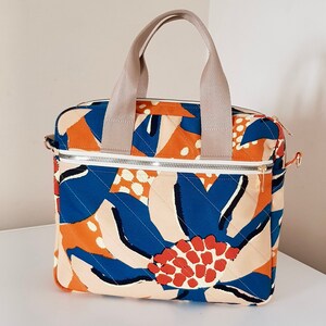 İpad Bag Pattern Tablet Bag With Pockets Canvas Tote Bag Digital Pdf ...