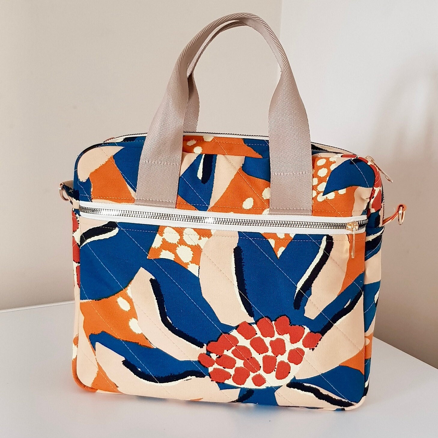 İpad Bag Pattern Tablet Bag With Pockets Canvas Tote Bag Digital Pdf ...