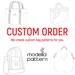 CUSTOM BAG PATTERN, Pdf Bag Pattern , Personalized Pattern,custom Sewing Pattern,pattern Maker ...