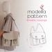 Messenger Bag Pattern,messenger Bag With Pockets,big Bag,digital Pdf ...