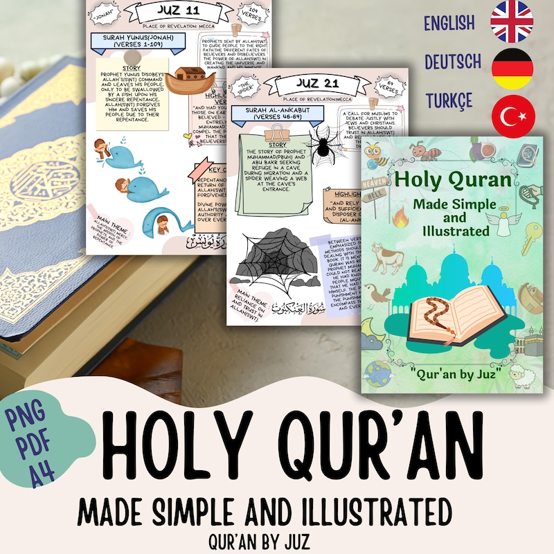 Quran Worksheets - Etsy