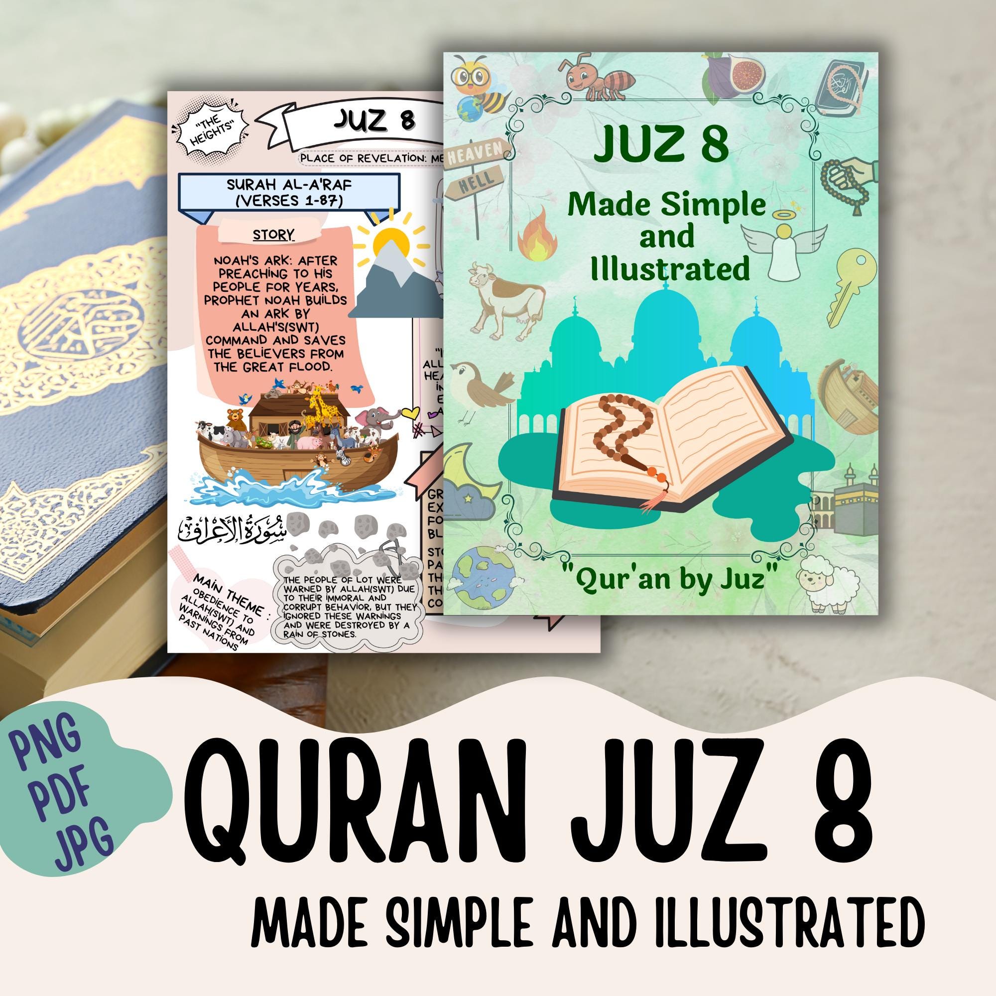 Quran / English Quran / Quran Juz 8 / Surah Al-an'am / Surah Al-a'raf ...