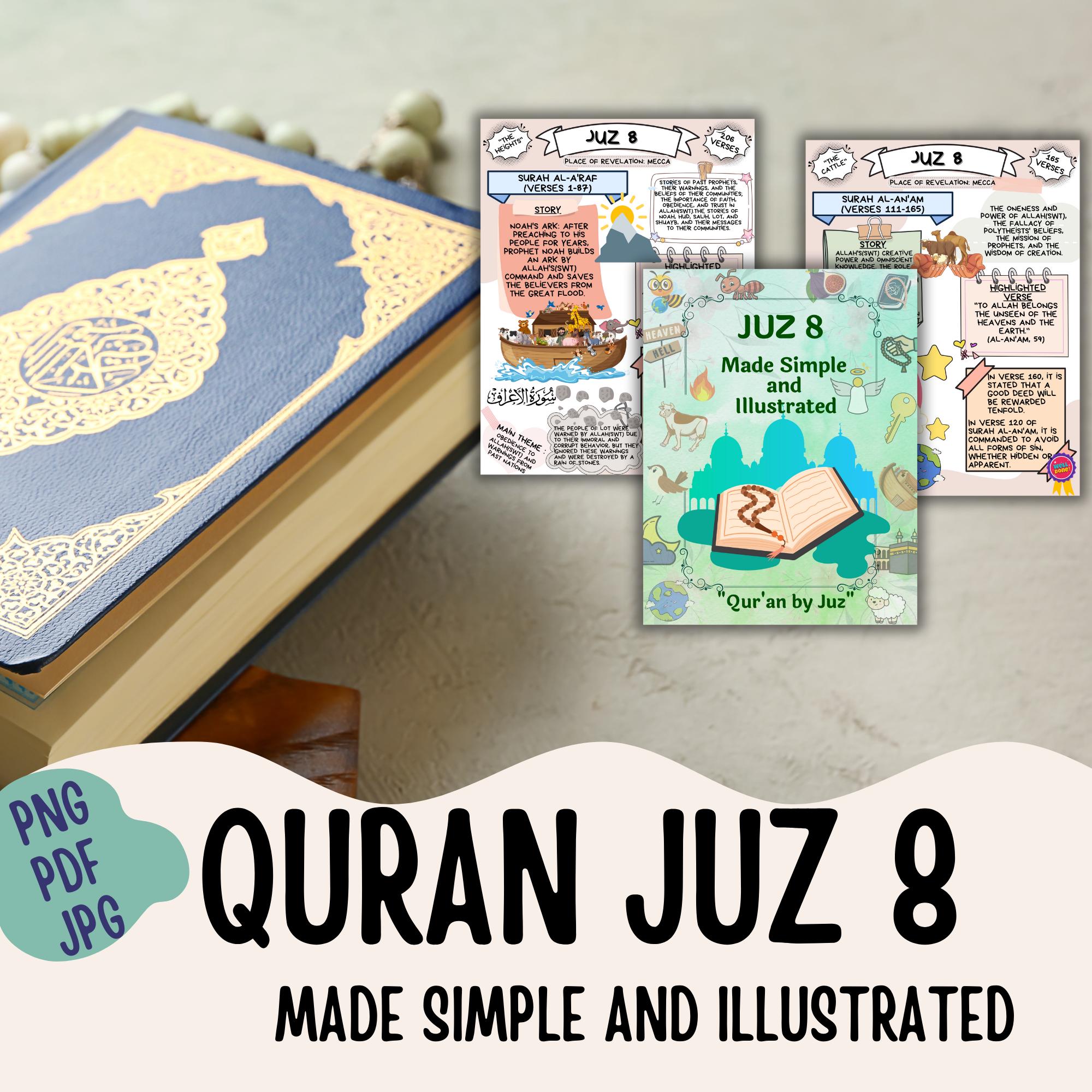 Quran / English Quran / Quran Juz 8 / Surah Al-an'am / Surah Al-a'raf ...
