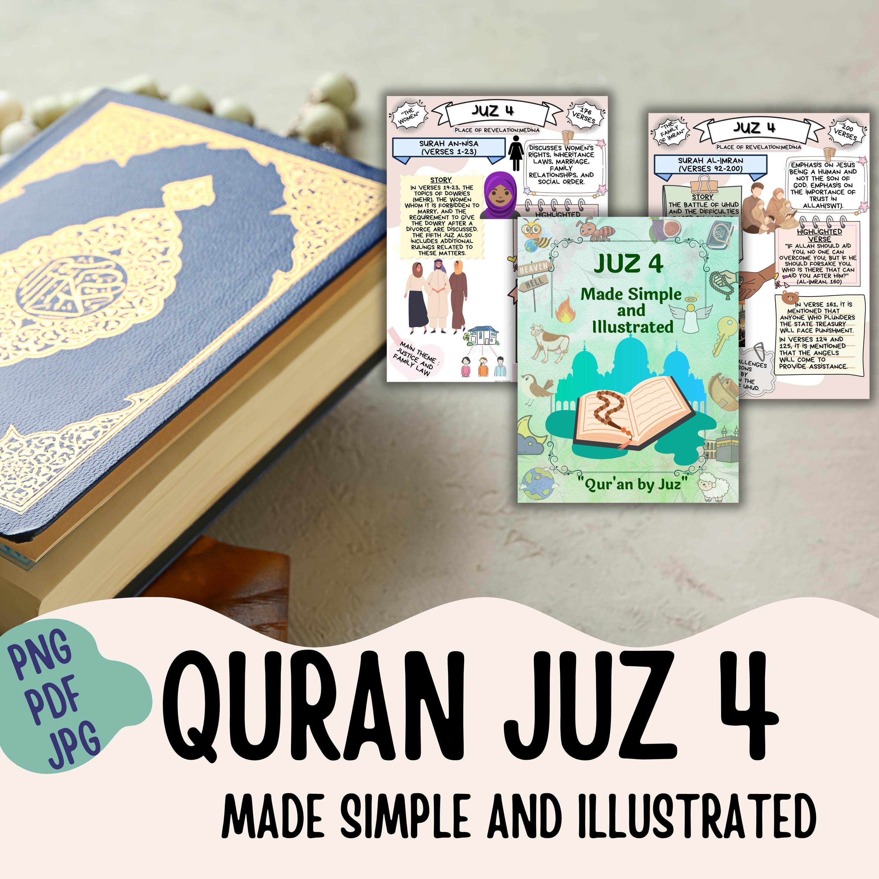 Quran / English Quran / Quran Juz 4 / Surah An-nisa / Surah Aal-e-imran ...