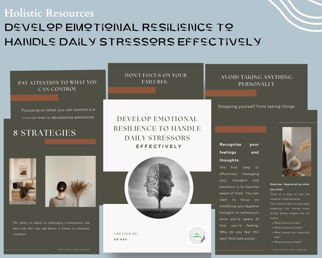 Develop Emotional Resilience to Handle Daily Stressors Effectively ...