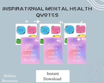 Inspirational Wellness Quotes | Digital Planner Stickers Wellness | Pre ...