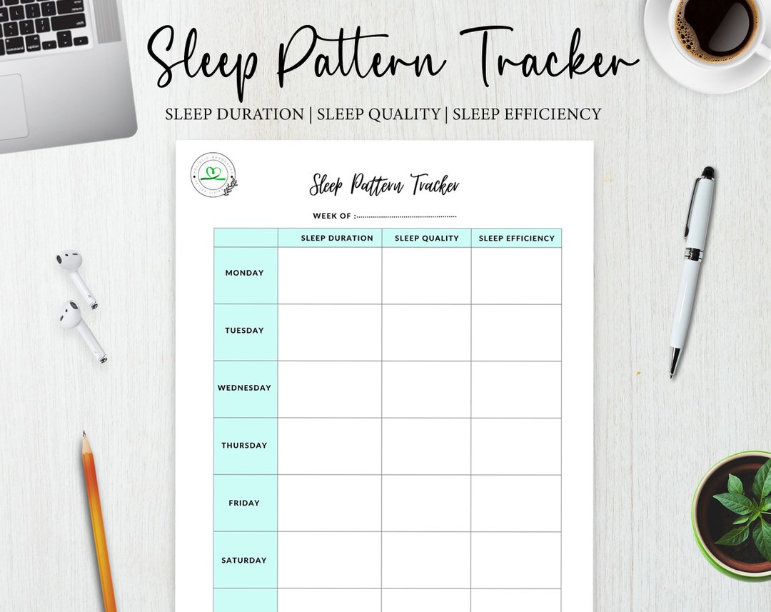 Sleep Pattern Tracker | Digital Tracker | Reduce Stress | Fall Asleep ...