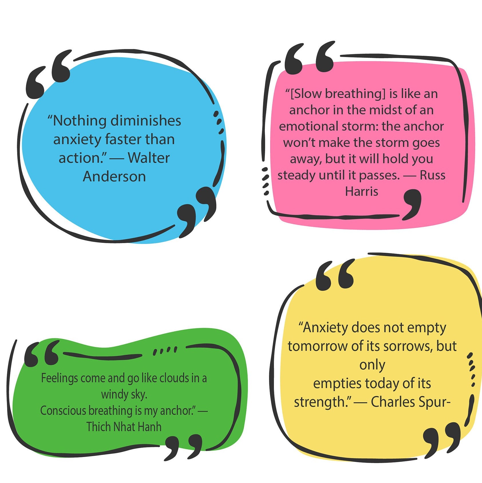 Inspirational Mental Health Quotes | Digital Planner Stickers ...