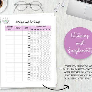 Vitamins and Supplements Tracker | Vitamins Tracker | Health ...