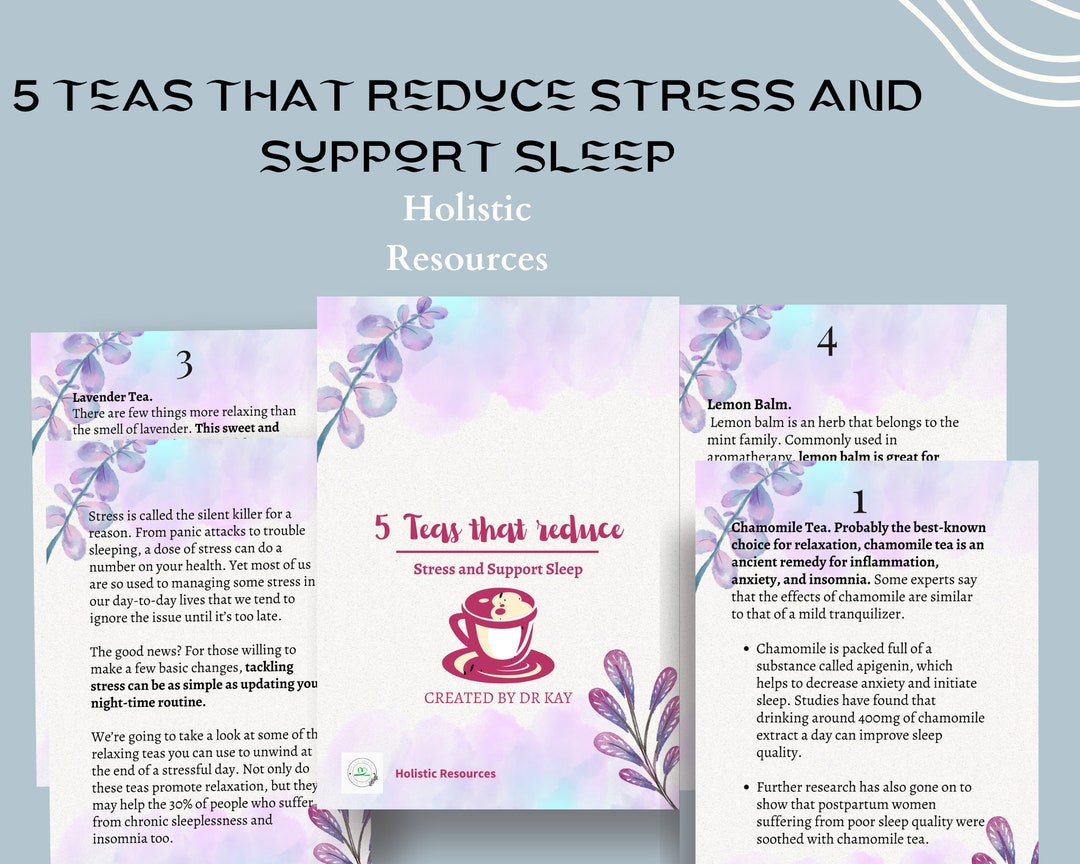 5 Teas That Reduce Stress and Support Sleep | Digital Guide | Digital ...