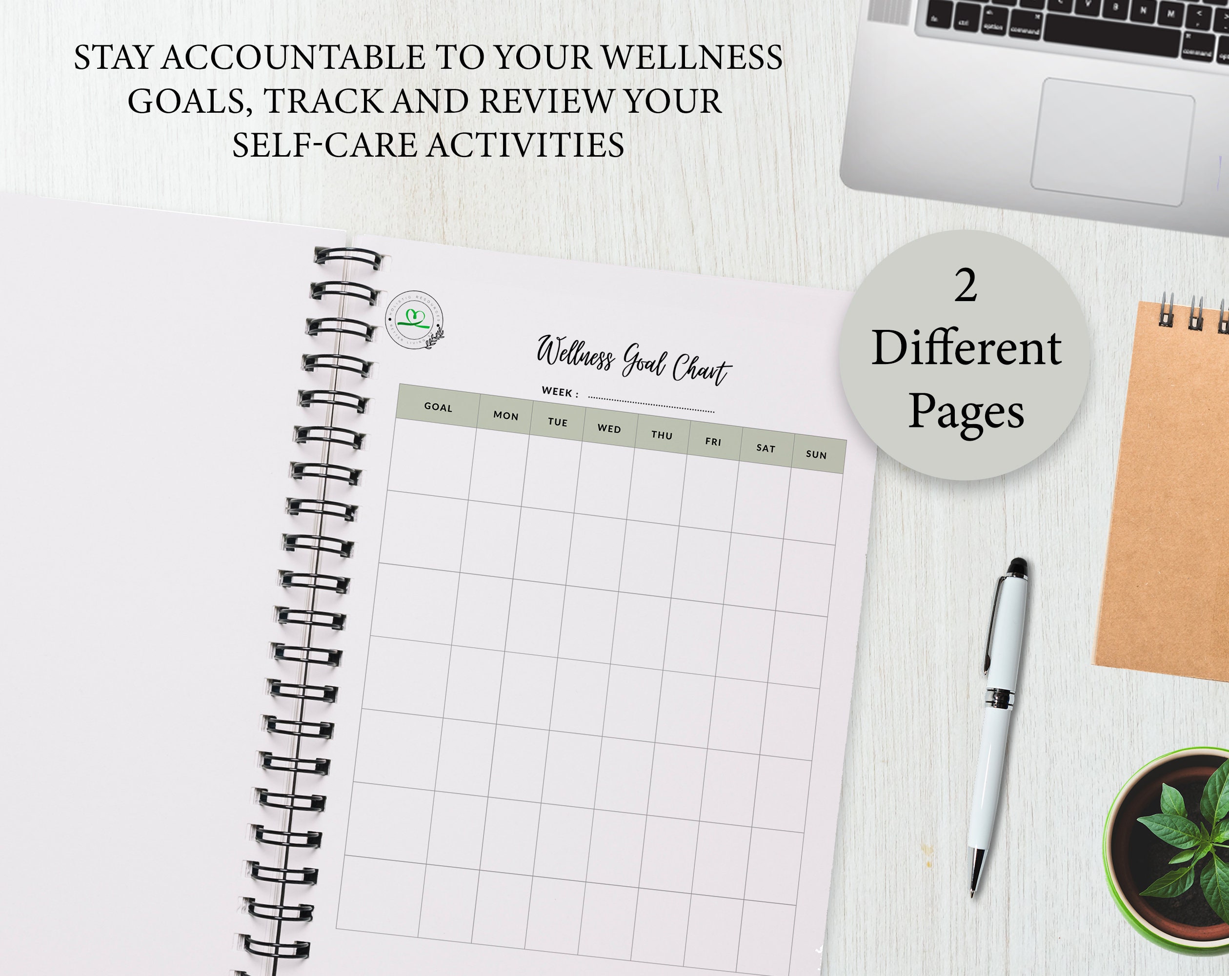 Wellness Tracker | Digital Tracker | Digital Planner | Printables ...