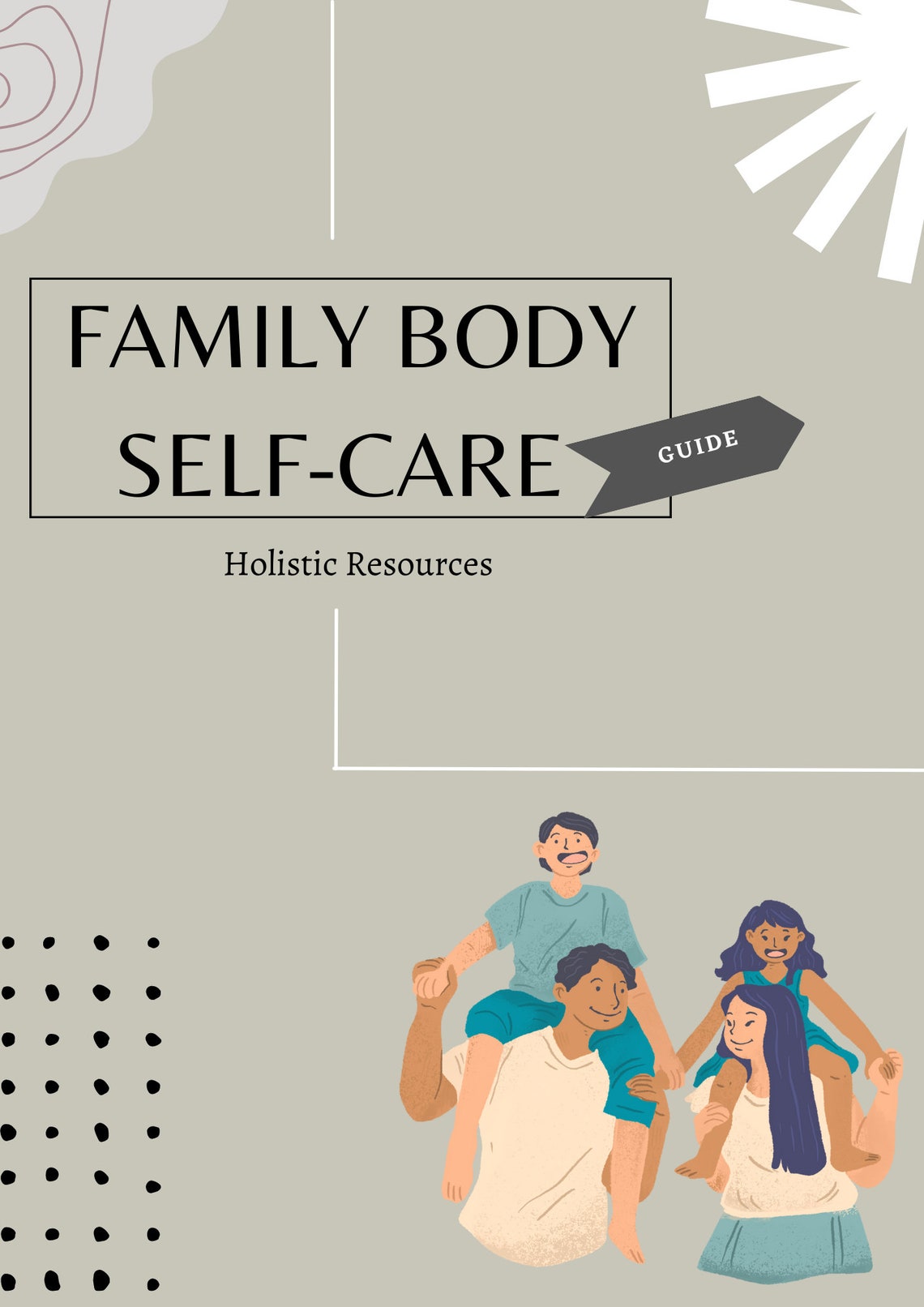 Family Body Self Care Planner | Digital Planner |self Care Journal ...