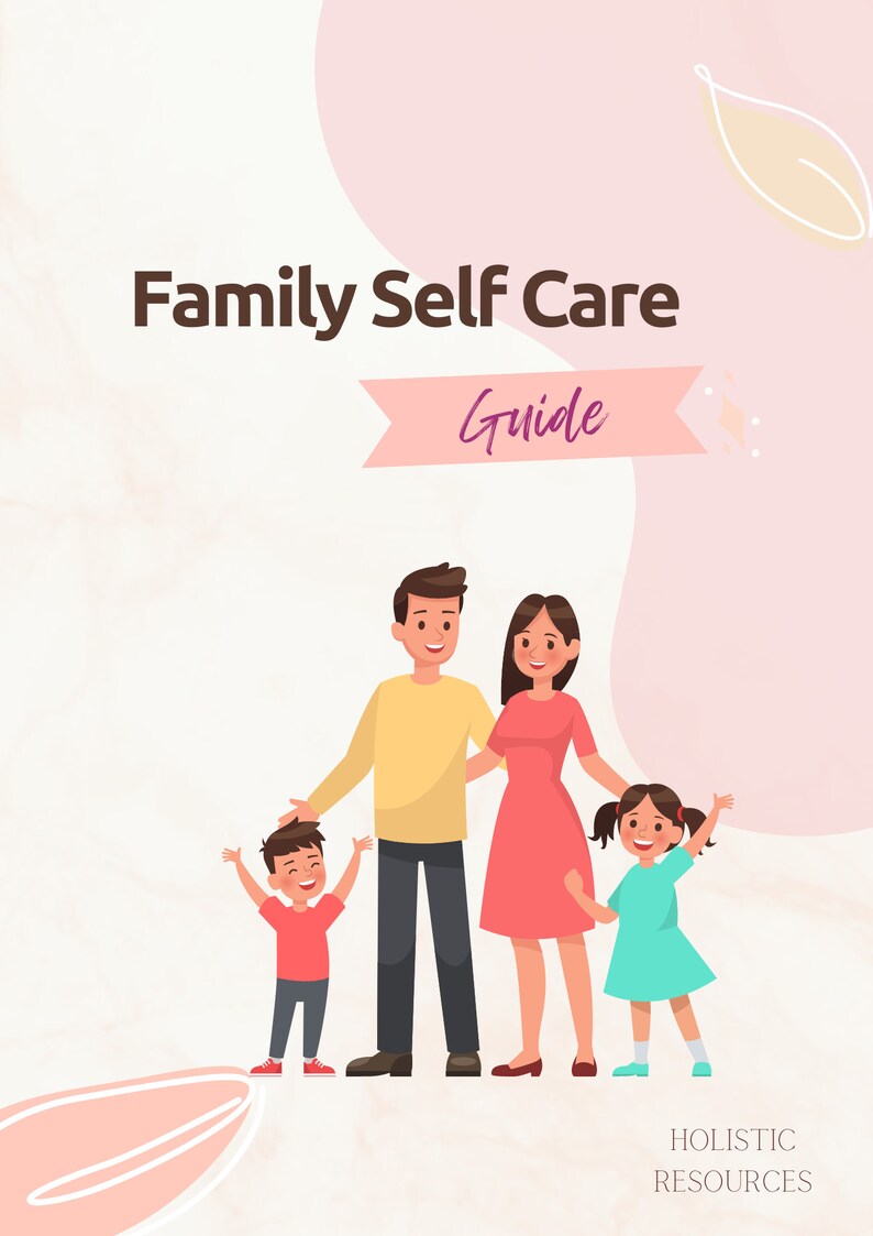 Family Self Care Planner | Digital Planner |self Care Journal | Family ...